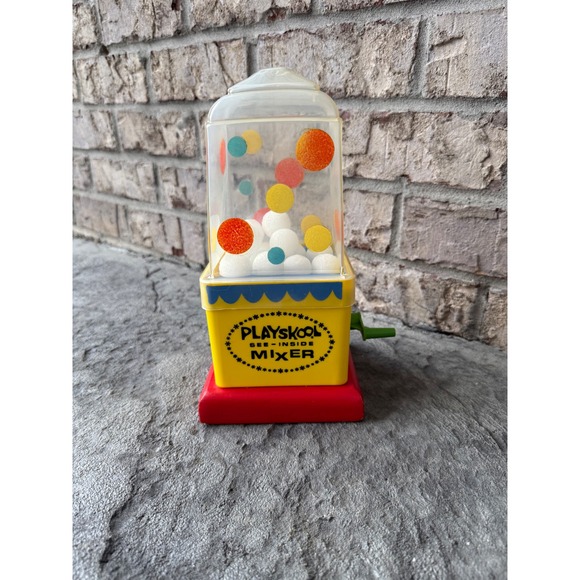 Playskool | Toys | Playskool See Inside Mixer Vintage Toy Educational ...